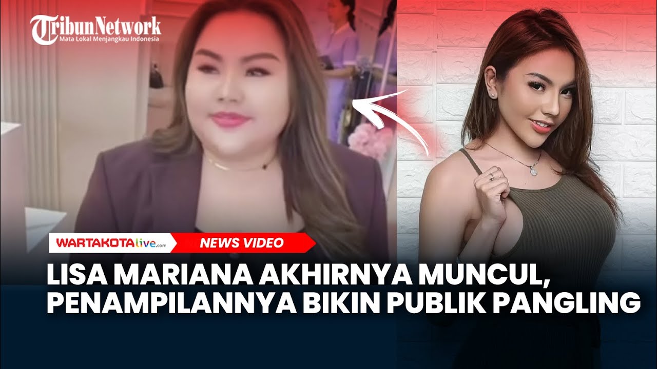 Lisa Mariana Akhirnya Muncul, Penampilannya Bikin Publik Pangling - YouTube
