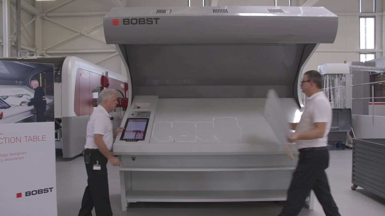 BOBST Digital Inspection Table Tutorial - YouTube
