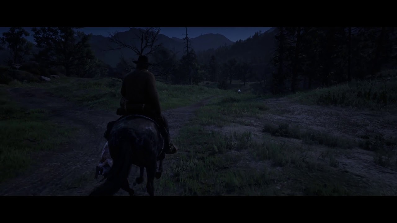 RDR2 PC Ride to camp - YouTube