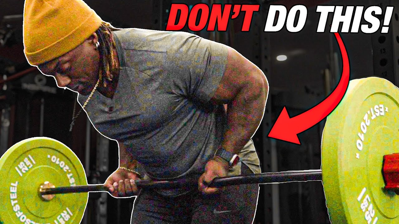 4 BEST Exercises For A THICKER BACK! - YouTube