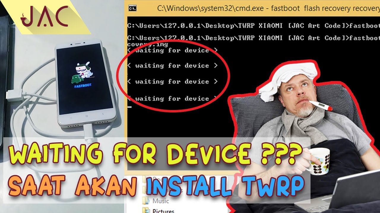 Waiting for device? | Inilah Cara Mudah Install ADB Usb Driver Fastboot ...
