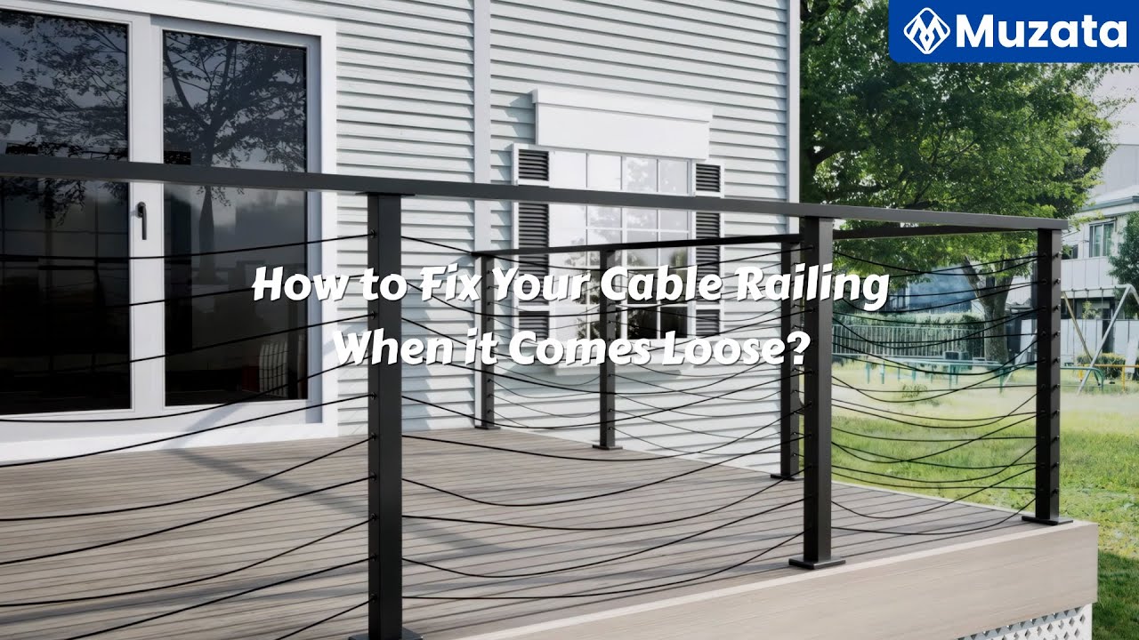 How to Fix Loose Cable Railing | Causes, Step-by-Step Repair, and ...