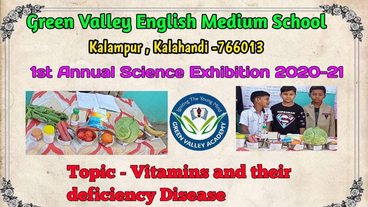 Vitamins and their Deficiency Diseases// Project on Vitamins// Project ...
