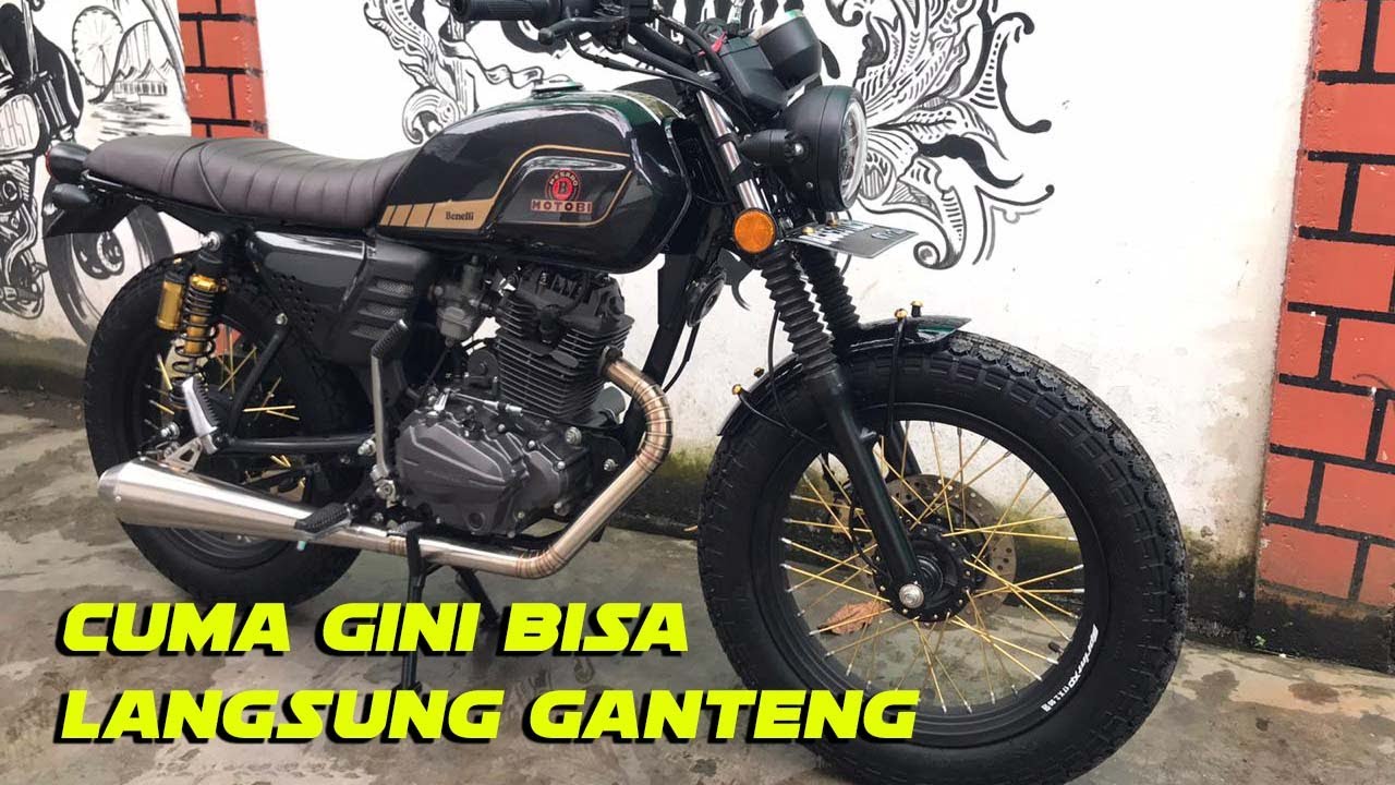 GANTENGIN BENELLI MOTOBI 152 - YouTube