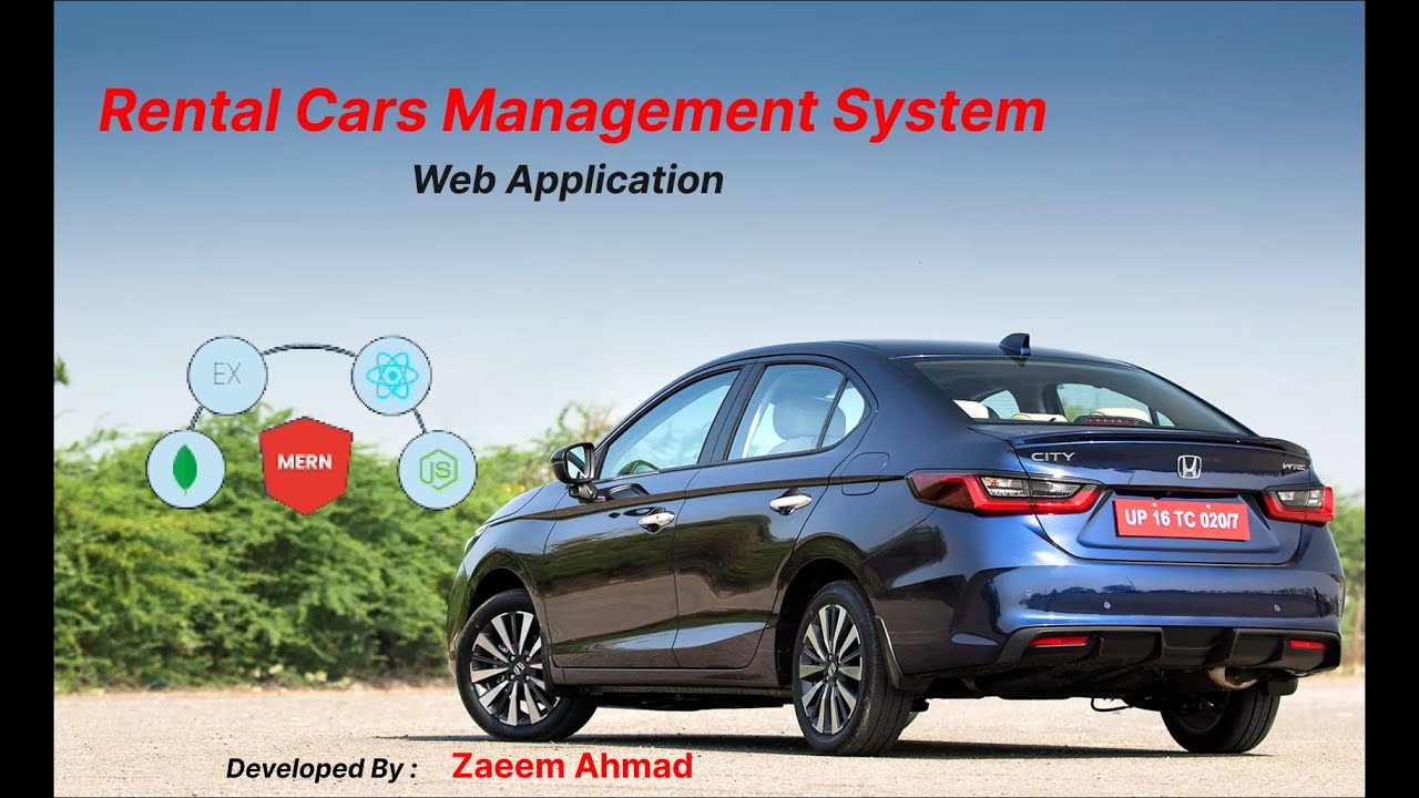 Rental Cars Management System - YouTube