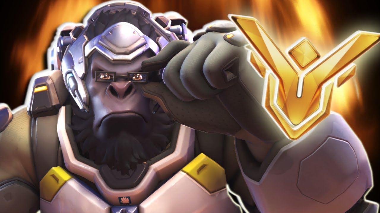 Masters Tank Game WINSTON IS INSANE #shorts #overwatch #ow2 #gaming ...
