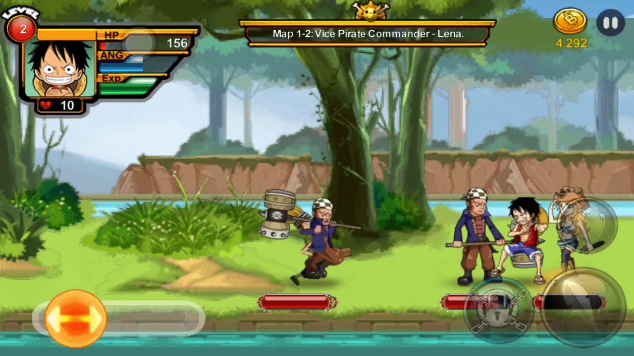 Pirate Luffy Battle - game android one piece !!!!! - YouTube