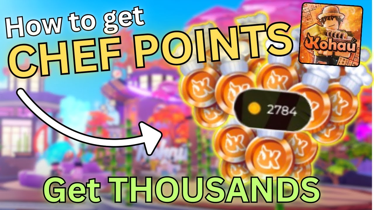 EVERY WAY you can get CHEF POINTS in Kohau Hibachi | Roblox - YouTube
