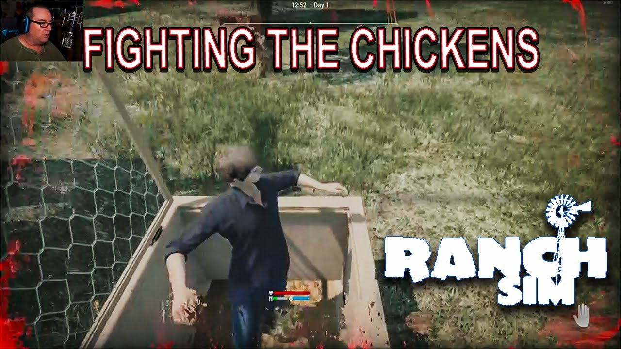 Getting Into A Fight With My CHICKENS - Ranch Simulator - YouTube