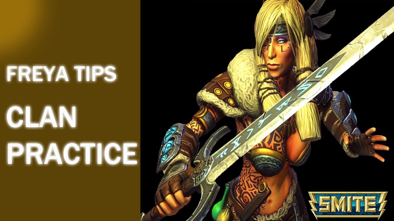 SMITE: Freya Tips - Clan Practice - YouTube