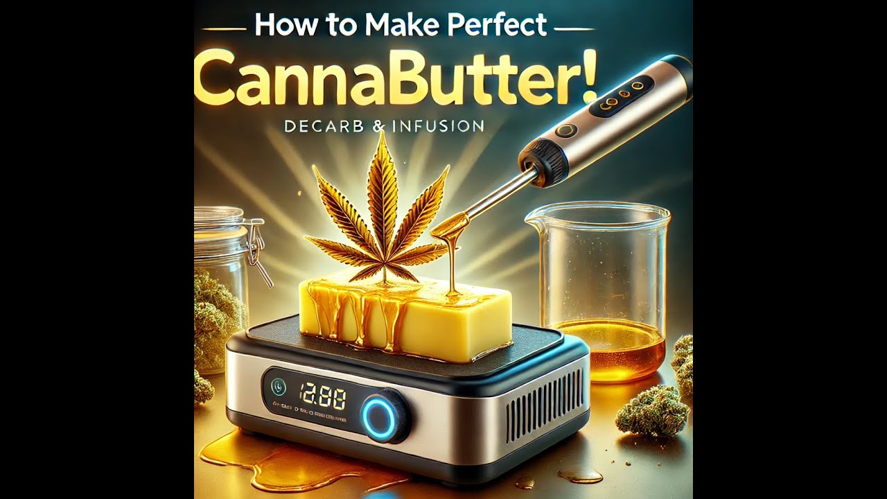 How to Make Perfect CannaButter with a Decarb & Infusion Machine! 🍃🧈 ...