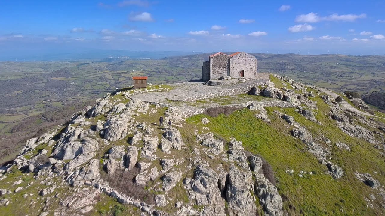Chiesa Nostra Signora di Bonaria (Osilo - Sardegna) aerial drone - YouTube