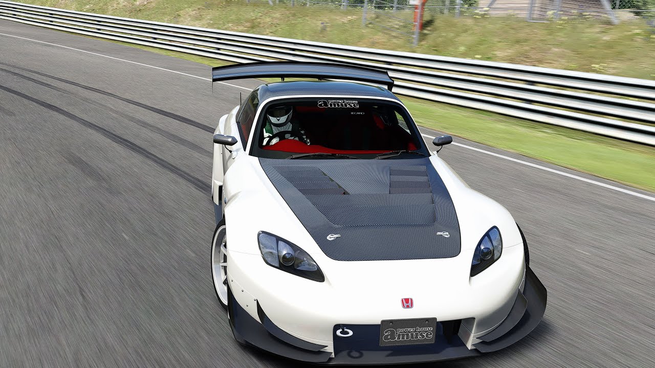 Honda S2000 Turbo GT1 Amuse AP1 Remake en Nürburgring | Assetto Corsa ...