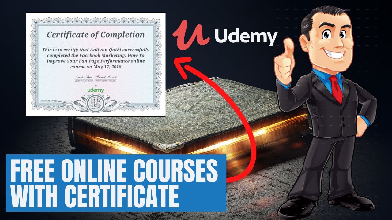 Best Free Udemy Courses| Free Certificate With All Courses 2020 - YouTube
