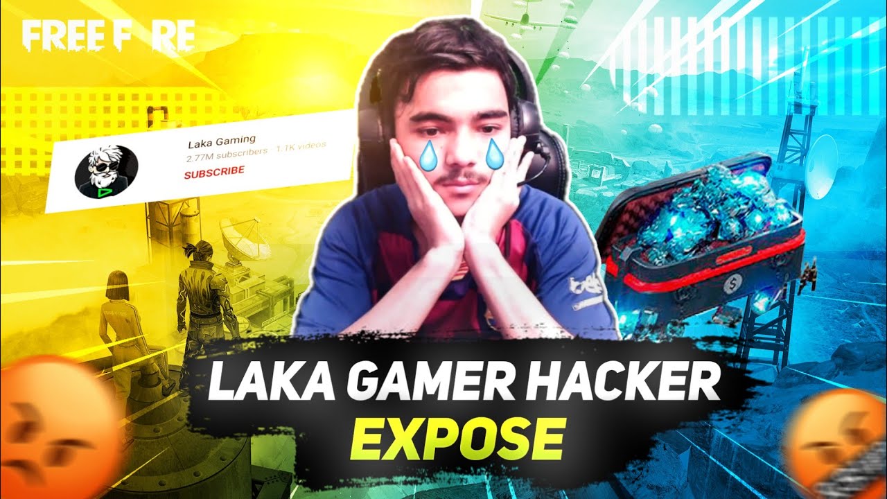 LAKA GAMER EXPOSED ON LIVE😱 LAKA CAUGHT USING HACK👿 - YouTube