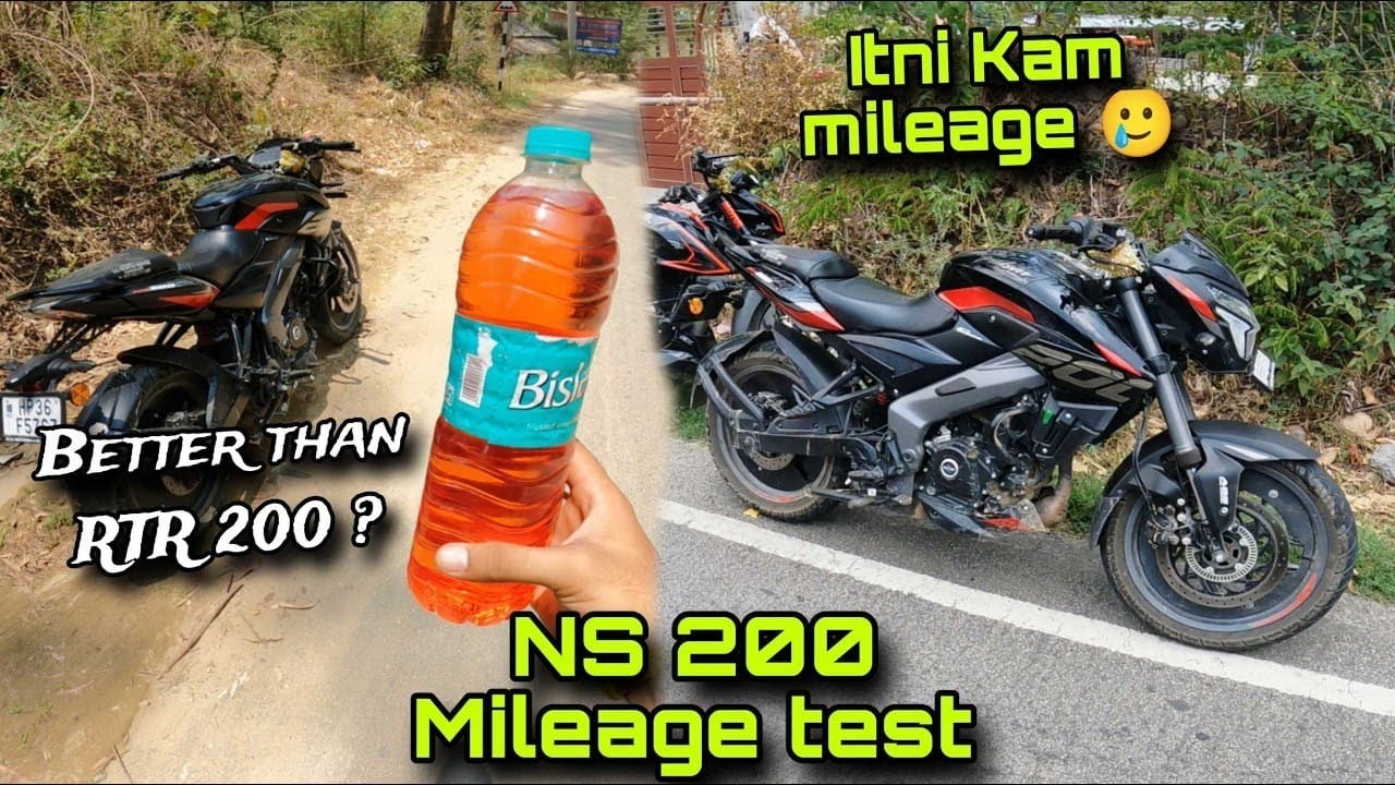NS 200 BS7 (2024) Mileage Test ⛽: Unexpected Results 🤯 || Sgnr Rider # ...