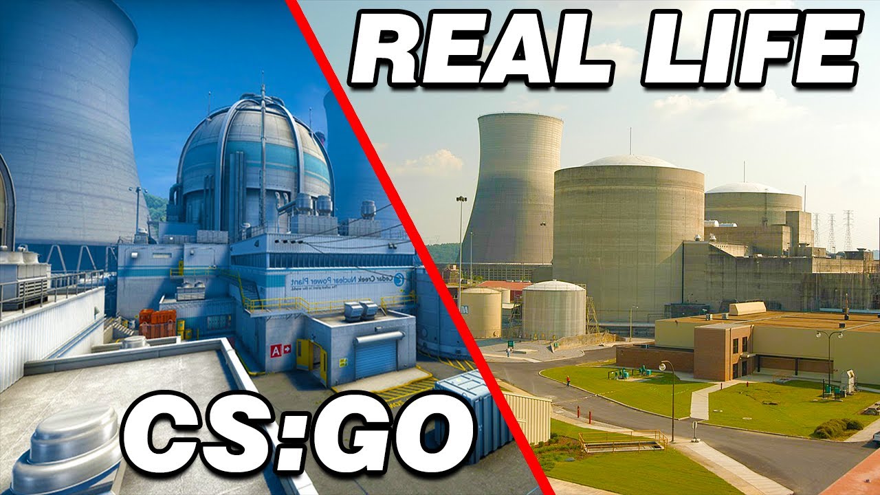 КАРТЫ ИЗ CS:GO В РЕАЛЬНОЙ ЖИЗНИ!!! CS:GO MAPS IN REAL LIFE!!! - YouTube