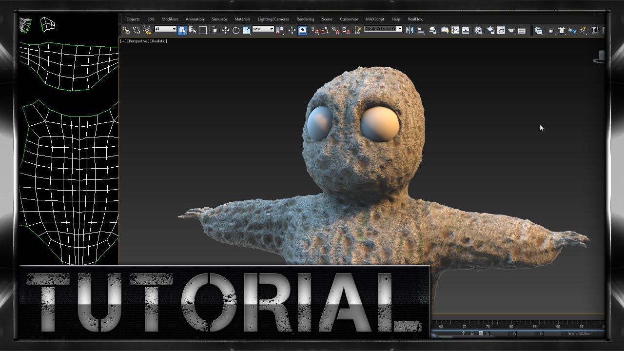 Tutorial - 3ds Max - Unwrap UVW Map - YouTube