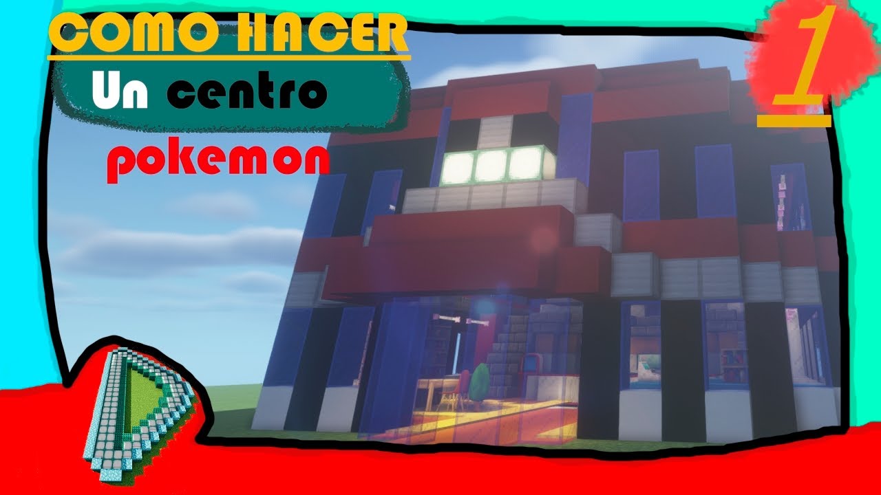 Como hacer un centro pokemon | Dors1564 | Minecraft - YouTube