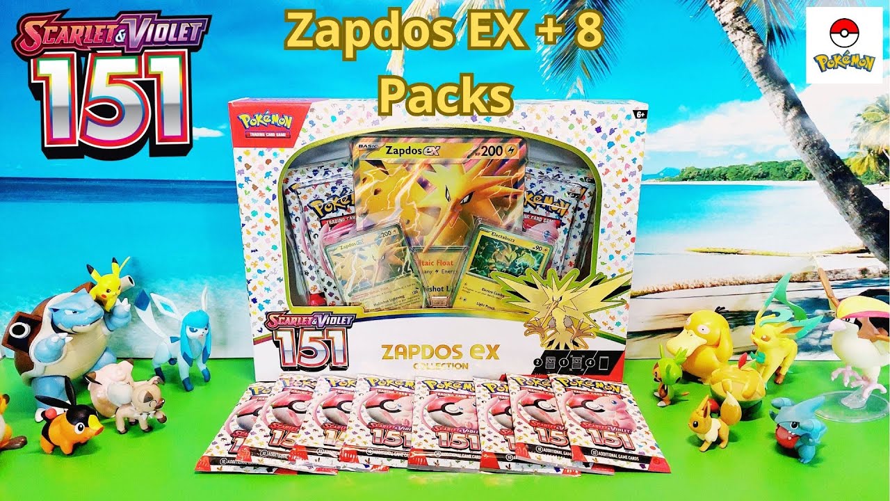 151 | Zapdos EX Box | Pokemon TCG | No Commentary - YouTube