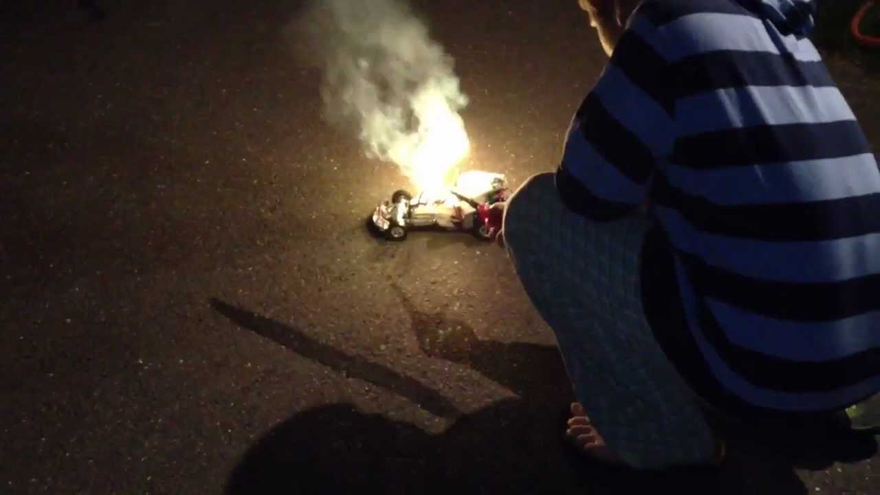 Triple Toy Car Explosion - YouTube