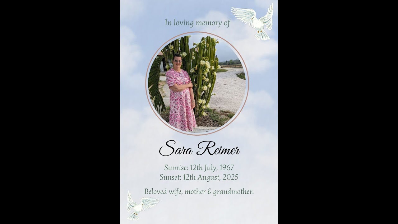 In Loving Memory of Sara Reimer Slideshow - YouTube