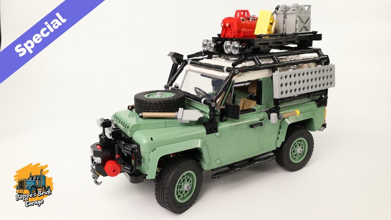 Speed Build - From "Sleek" to "Expedition" - Defender Mods | Lego 10317 ...