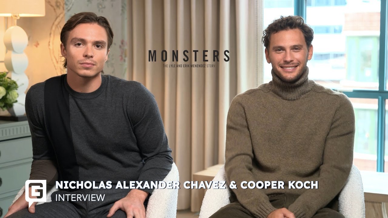 Nicholas Alexander Chavez & Cooper Koch on Monsters: The Lyle and Erik ...