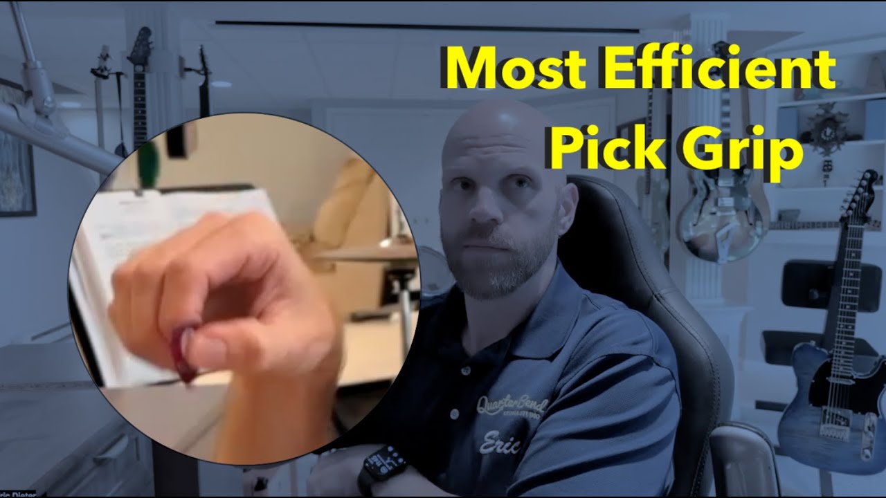 Guitar Lesson - Most Efficient Pick Grip - YouTube
