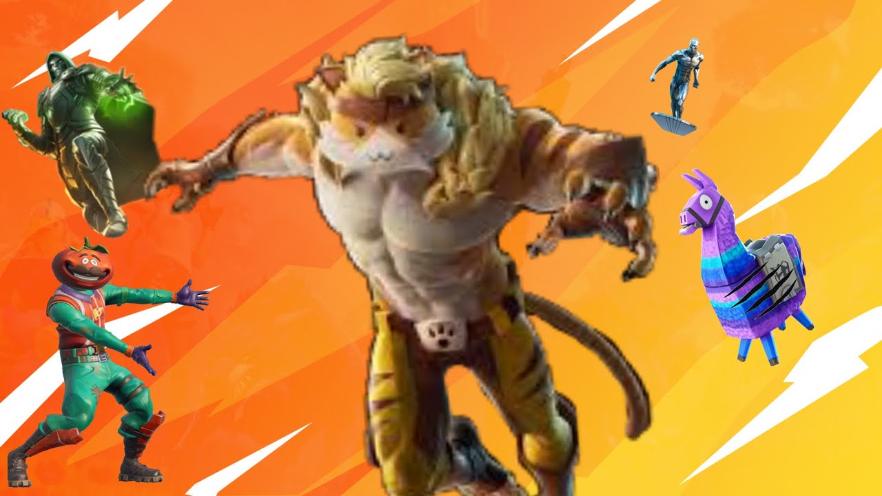 Fortnite the saber tooth challenge - YouTube