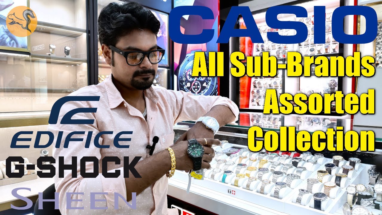 Casio: Entire wristwatch collection including 2024 new launches #gshock ...