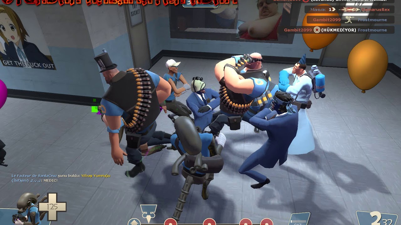 Team Fortress 2 Alien Skin Scout ile Dans TF2 kadirizmastar gameplay ...