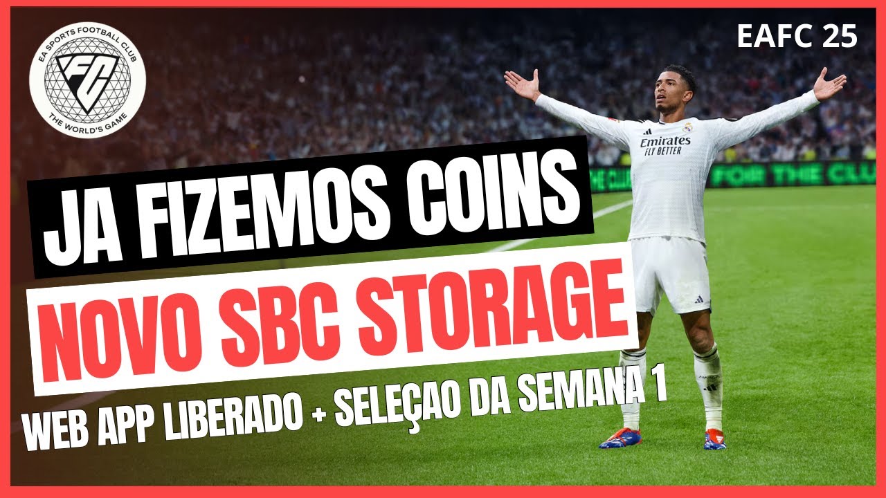EA FC 25 EP01 - Web App LIBERADO, Comece fazendo COINS! Novo SBC ...