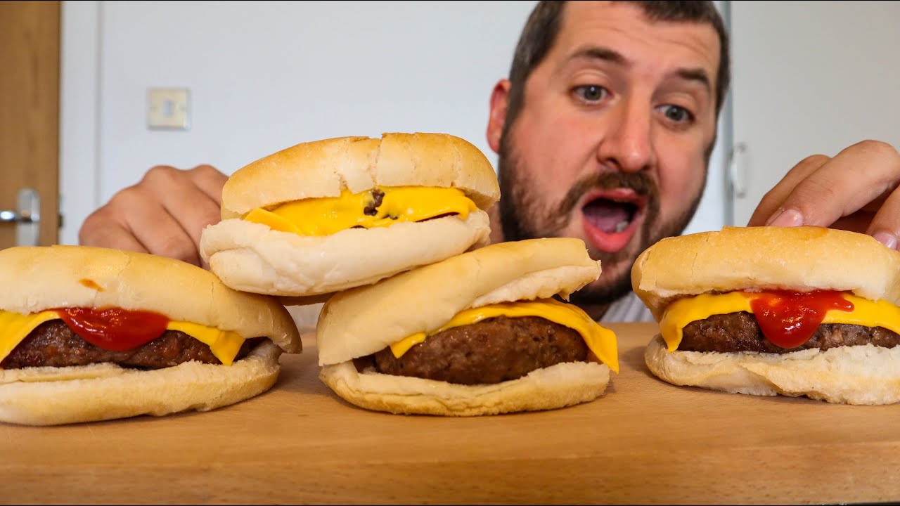 ASMR Eating CHEESEBURGER | Eating Show | Eating Sounds - YouTube