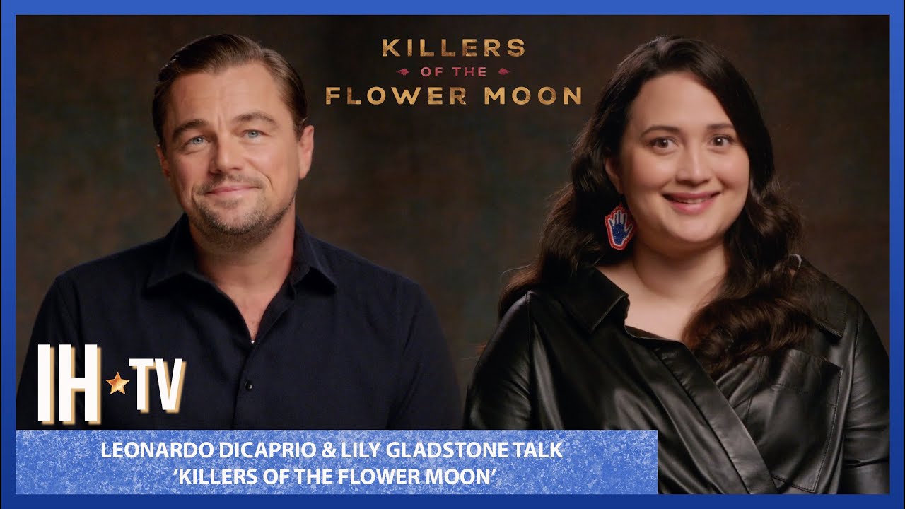 Leonardo DiCaprio & Lily Gladstone Interview - Killers of the Flower Moon (2023) - YouTube