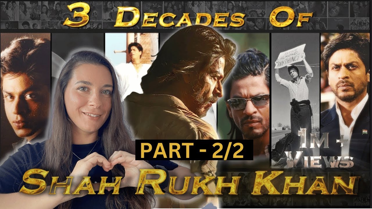 BIGGEST FAN FROM RUSSIA REACTING TO 3 DECADES OF SRK PART 1/2 ! SHAH ...