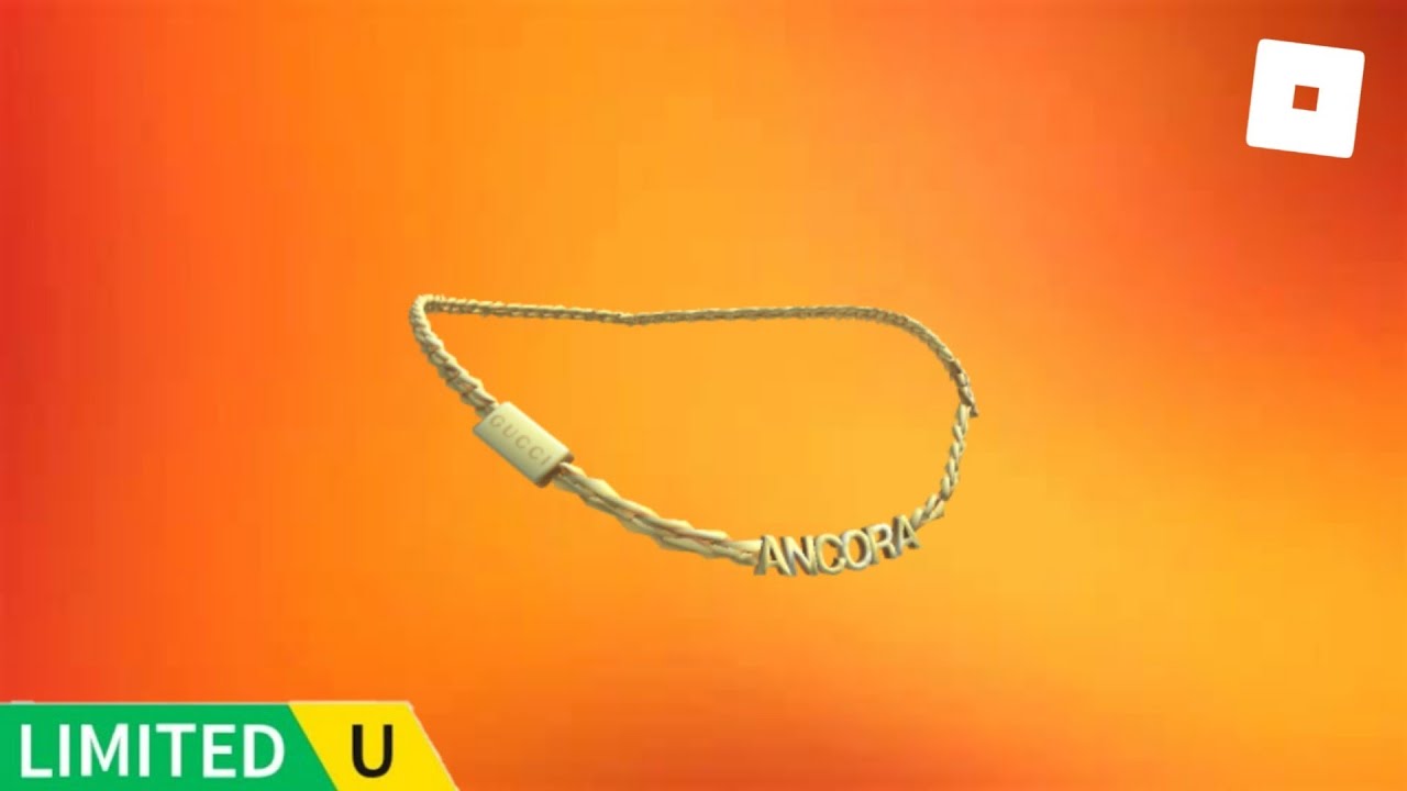 FREE UGC LIMITED - How to get Gucci Ancora Necklace on Roblox! [EVENT ...