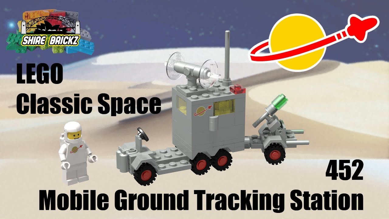 Lego Classic Space 452 Mobile Ground Tracking Station - YouTube