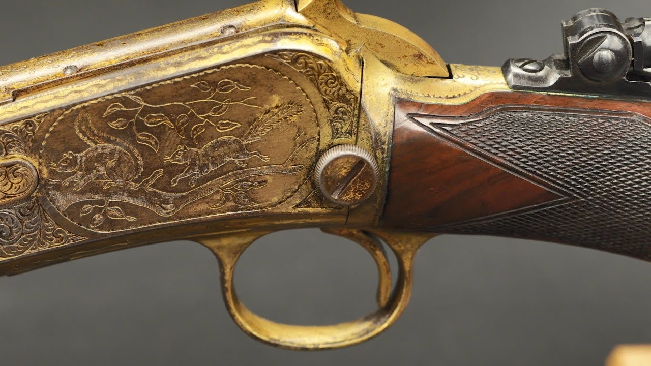 What Has this Golden Winchester Rifle Seen? - YouTube