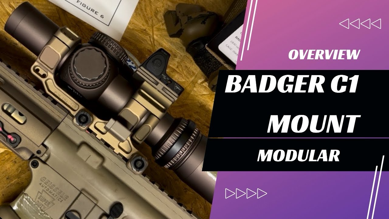 Condition One Modular Mount: Return of the Badger Mount - YouTube