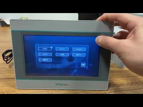 Wecon HMI PI3070ig-(W) introduction - YouTube