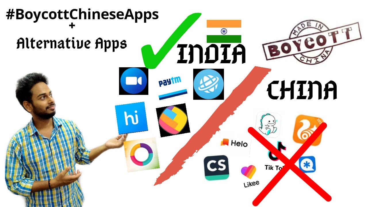 Remove 59 Chinese Apps | Boycott China Product | Use Made In INDIA ...