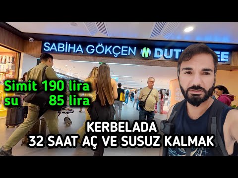 KERBELA DA 32 SAAT AÇ VE SUSUZ Kendi Ülkemde su içmedim ve simit yemedim #gezgin