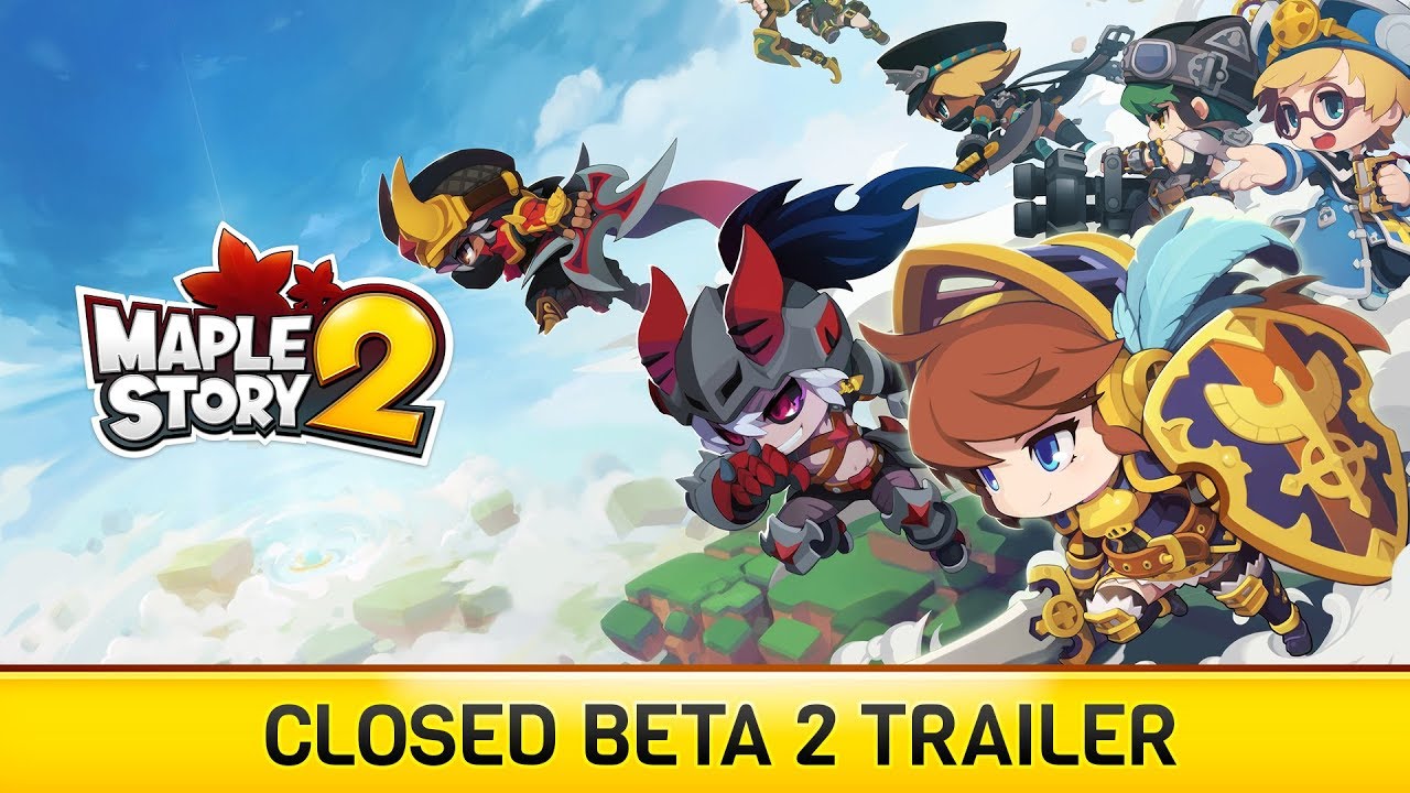 MapleStory 2 Closed Beta 2 Trailer - YouTube