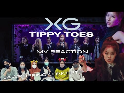 Reaction to XG - Tippy Toes (Official Music Video) - YouTube
