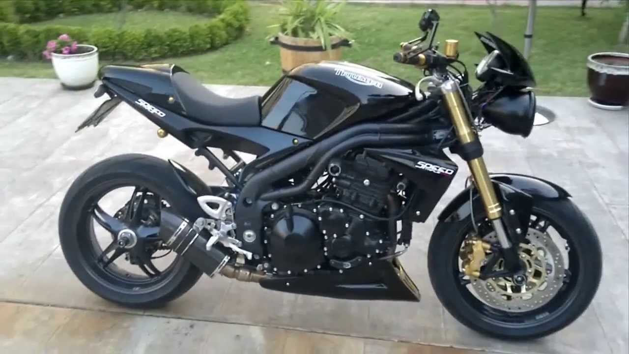 Triumph Speed Triple 06 Custom - YouTube
