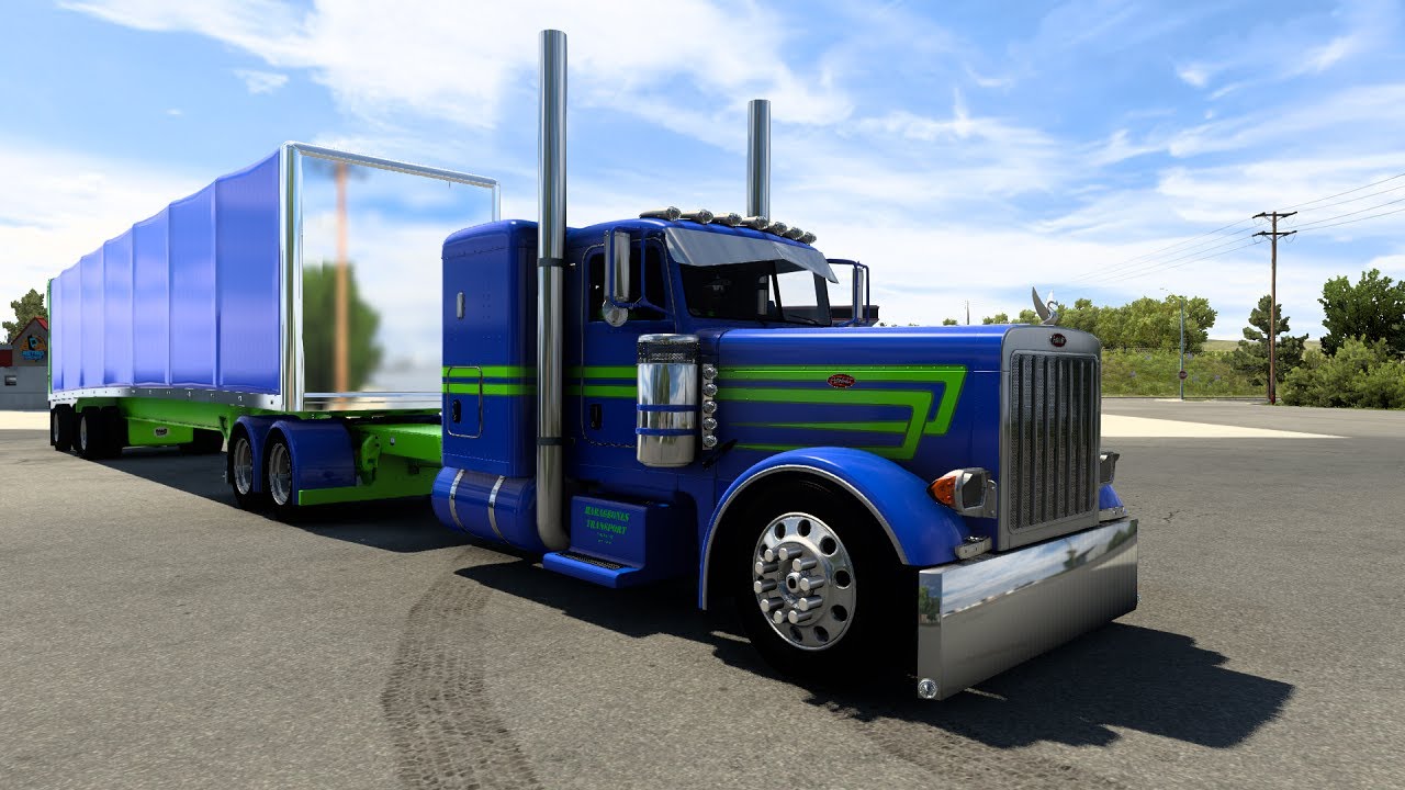 DSD Transport Inspired Peterbilt 379 in Montana DLC-American Truck ...
