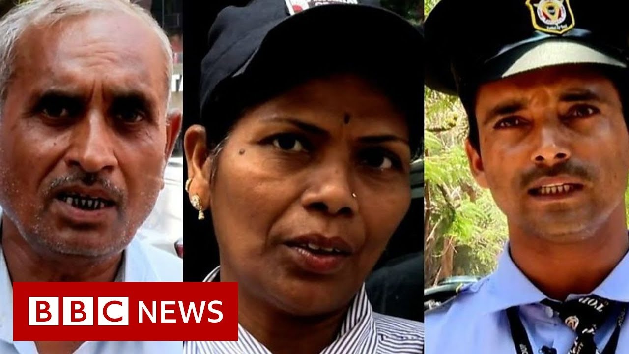 India's security guards take on 'watchman Narendra Modi' - BBC News ...