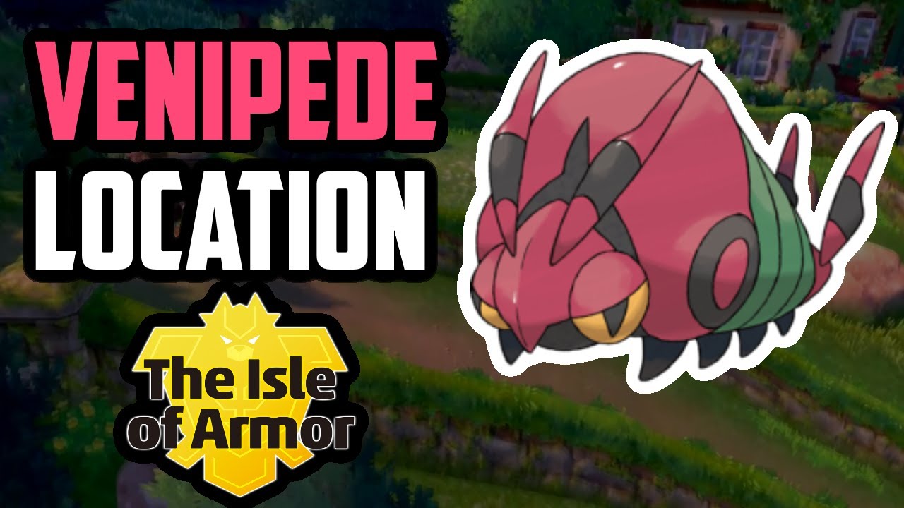 Pokemon Sword Venipede Evolution