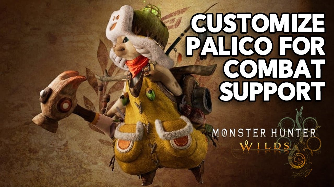 How to Customize Your Palico for Combat in Monster Hunter Wilds - YouTube